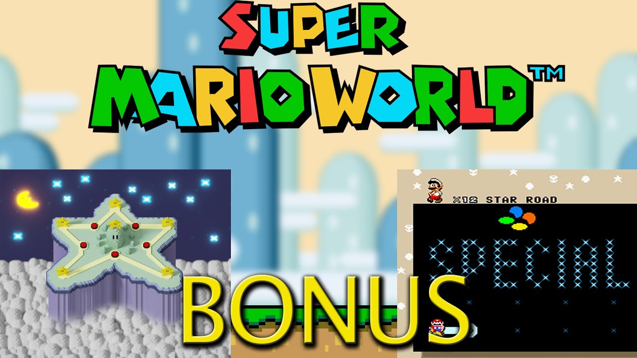 Super Mario World Episodio BONUS! - Star Road+Niveles Especiales (Super ...