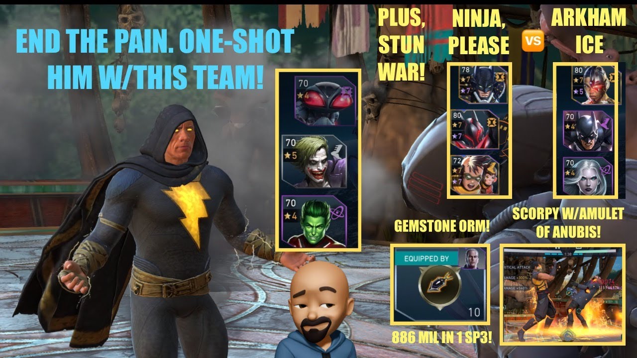 How to One-Shot BOSS DWAYNE JOHNSON (ROKBA), Stun Wars, GS ORM, AoA MK ...