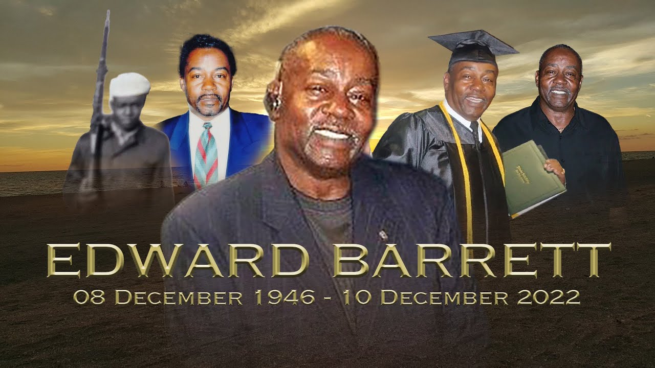 Celebrating the Life of Edward Barrett - YouTube