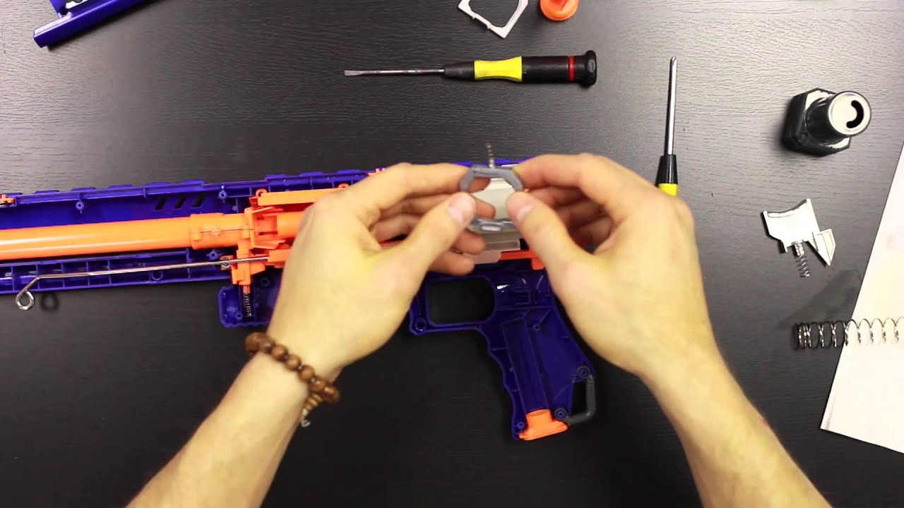 Unleashed Solid Final Stage Installation for Nerf Rampage by Orange Mod ...