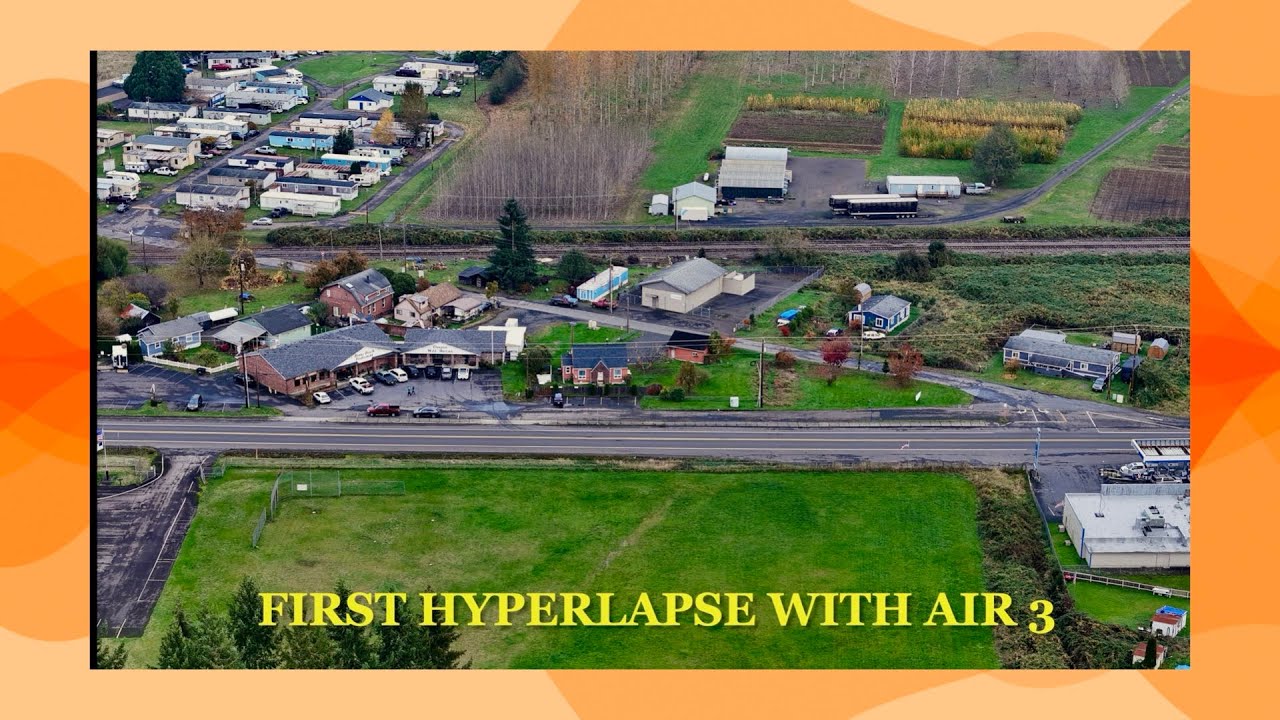 First Hyperlapse With Air 3 - YouTube