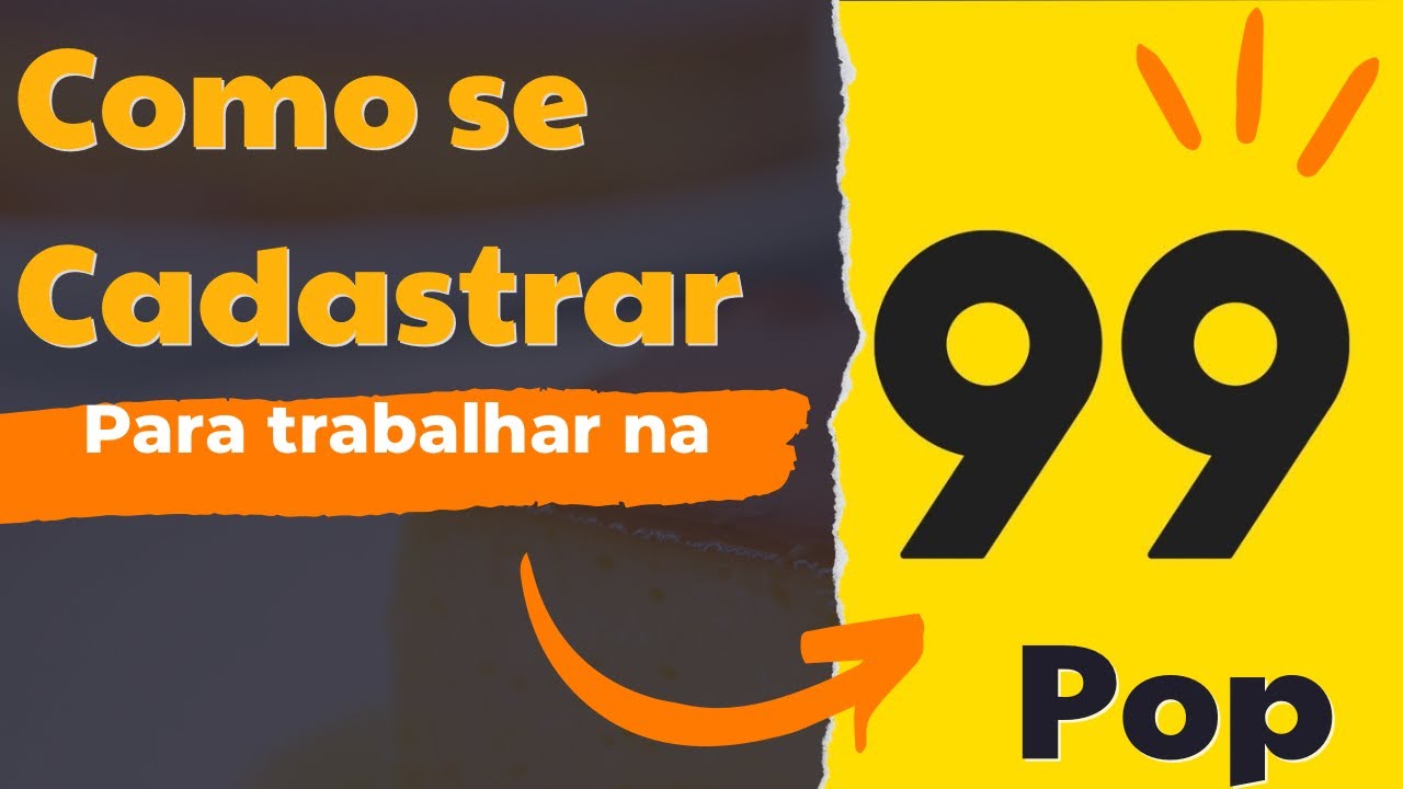Como se cadastrar para trabalhar na 99 pop #cadastro99 #99motorista # ...
