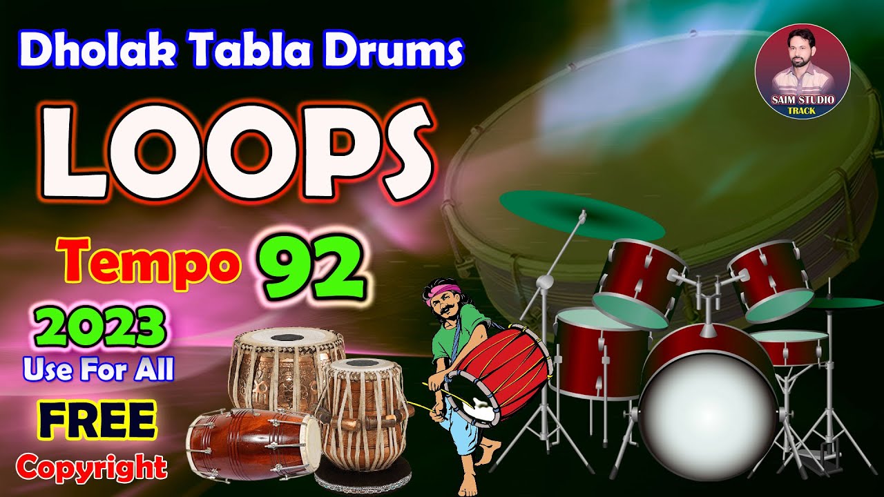 FREE DOWNLOAD SAMPEL PACK DHOLAK TABLA DHOL DRUM LOOPS TEMPO 92 FREE ...