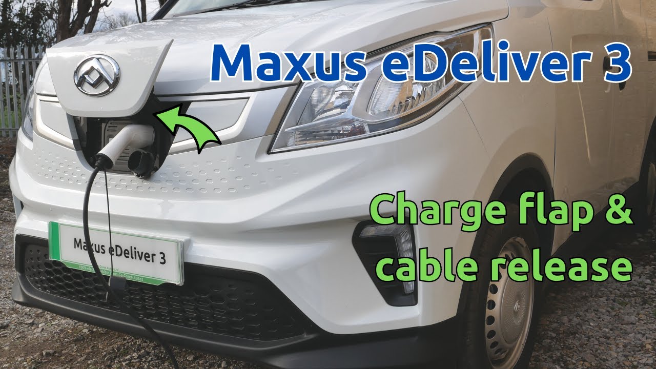 How to correctly use the charge port & cable release on a Maxus ...