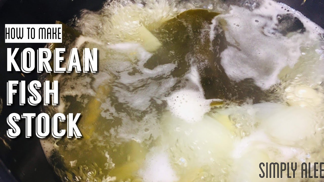 KOREAN FISH STOCK || How to make Basic Korean Fish Broth - YouTube