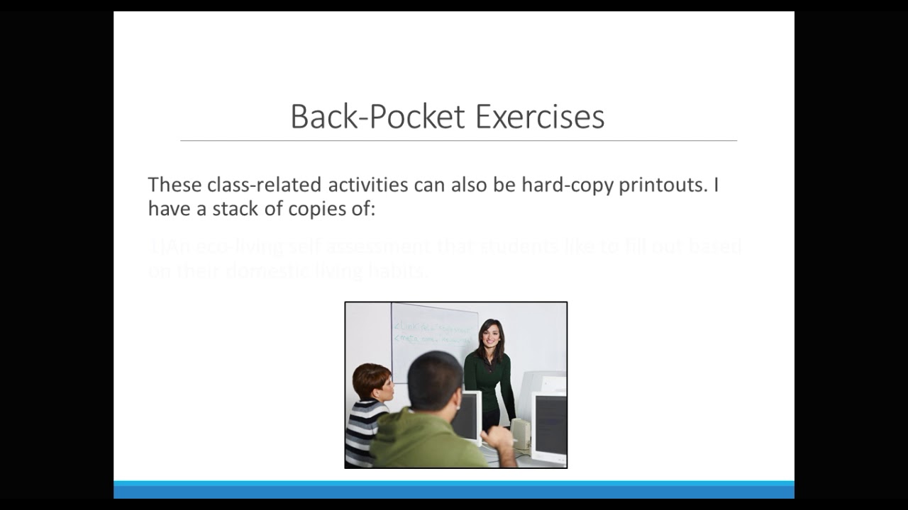 Back-Pocket Teacher Exercises - YouTube
