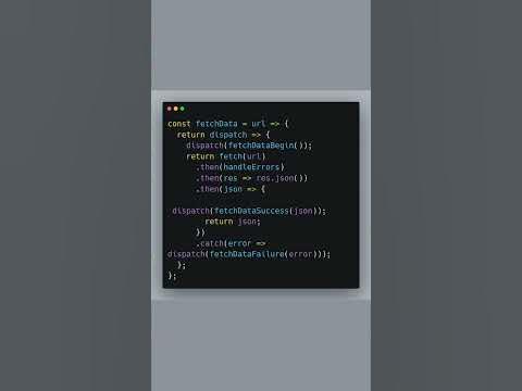 Master Redux-Thunk for Asynchronous Actions #Redux - YouTube