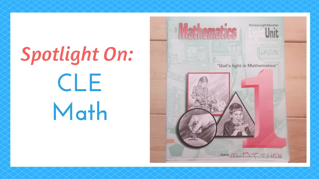 CLE Math: A Review & Flip-Through - YouTube