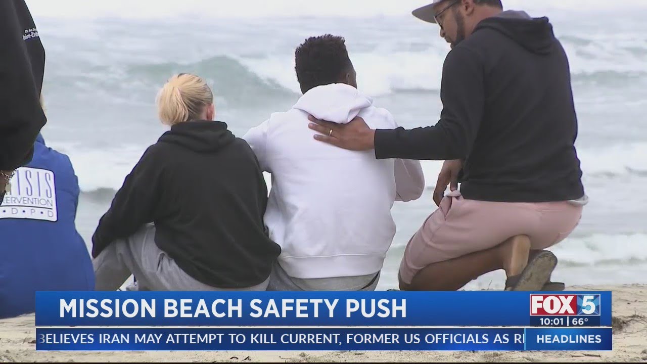 Mission Beach Safety Push - YouTube