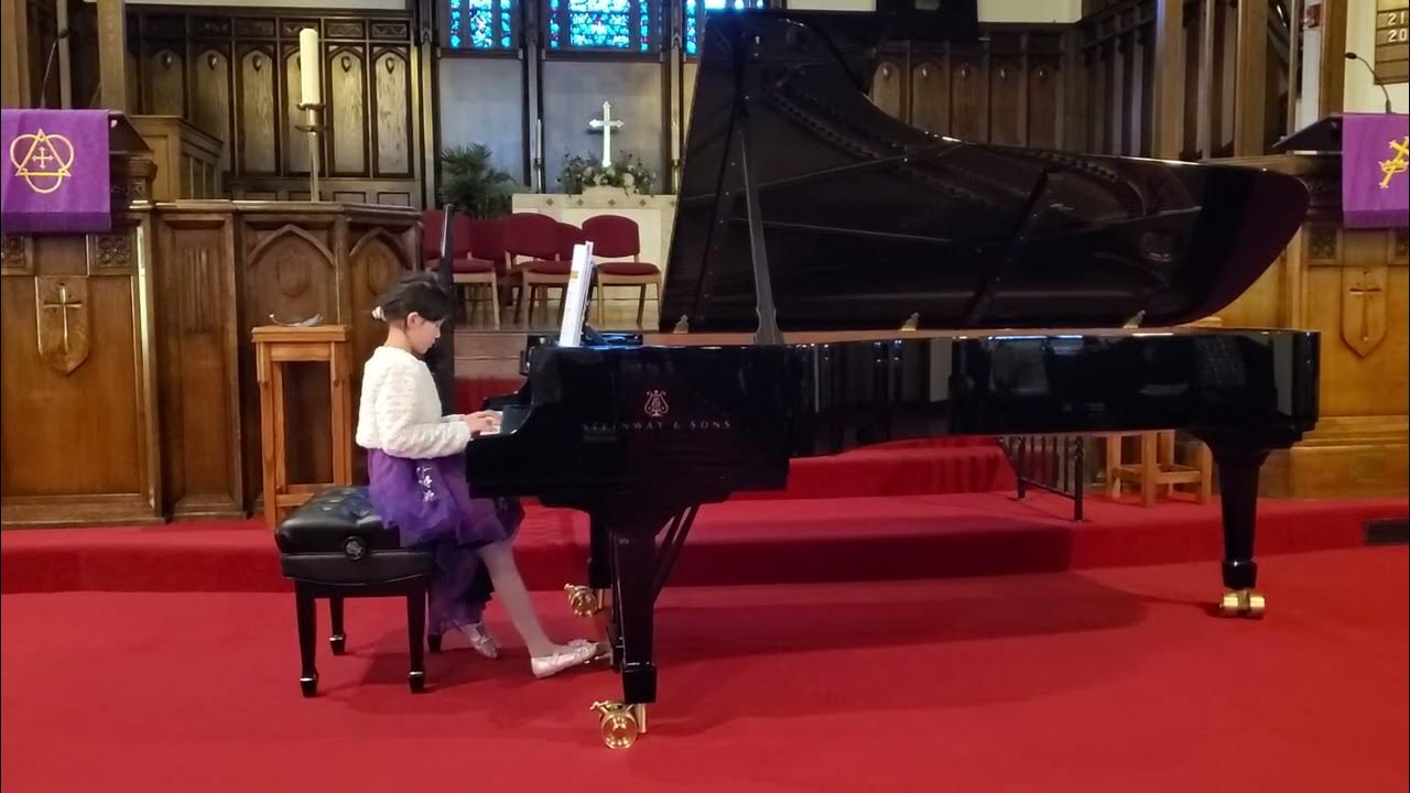 Alma’s first piano recital March 2025 - YouTube