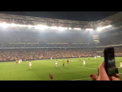 Fenerbahçe 1-1 Beşiktaş gol sonrası bütün stad İbne çarşısı tezahüratı