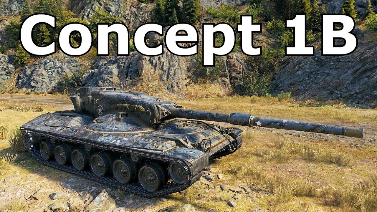 World of Tanks Concept 1B - 3 Kills 9K Damage - YouTube