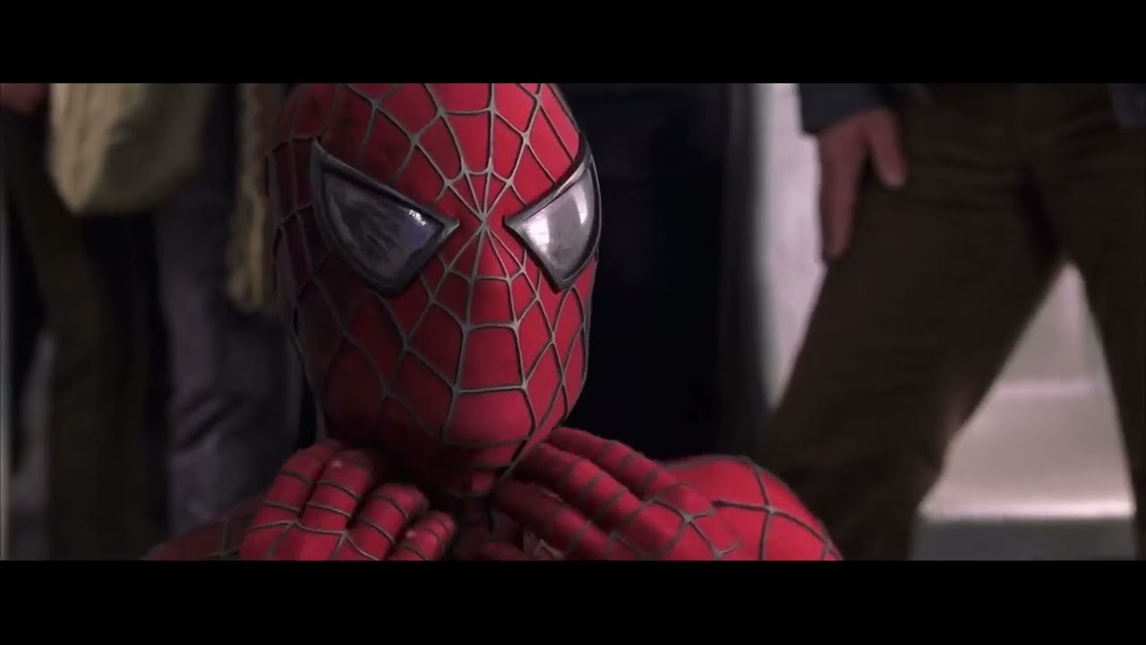Spider-Man 2 Spider-Man Put On His Mask - YouTube