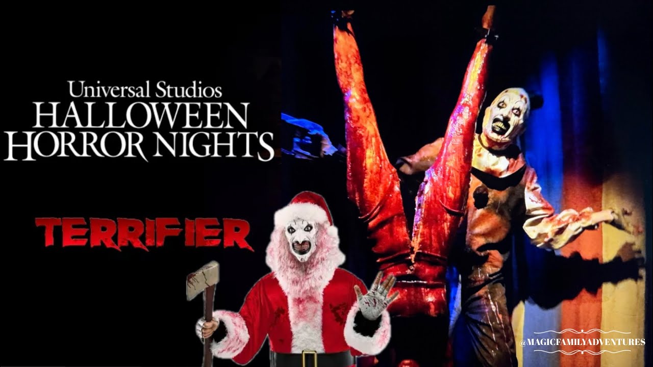 🪓[4K] Terrifier Full Walkthrough at Universal Studios Hollywood ...