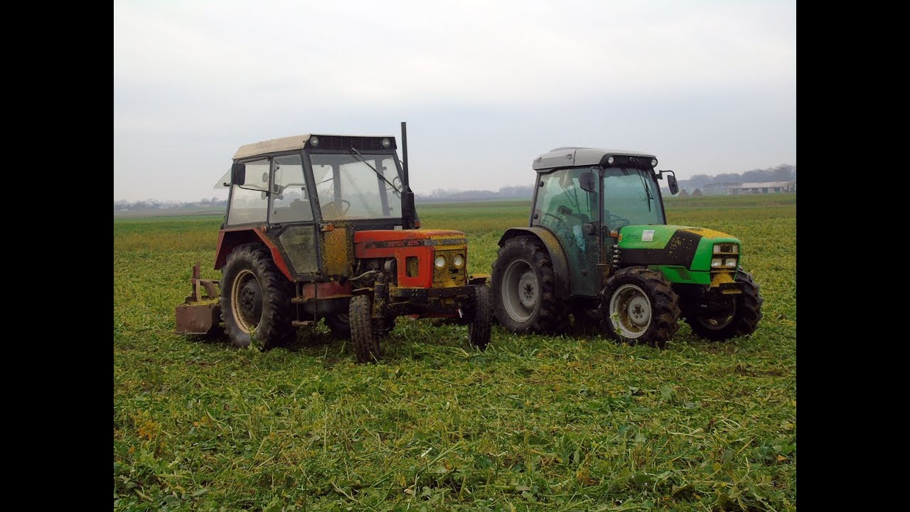 ☆Cięcie Poplonu 2018 ☆Zetor 7211 & Deutz Fahr AgroPlus 320F☆JohnDeere ...
