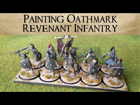 Painting Oathmark Revenant Infantry - YouTube