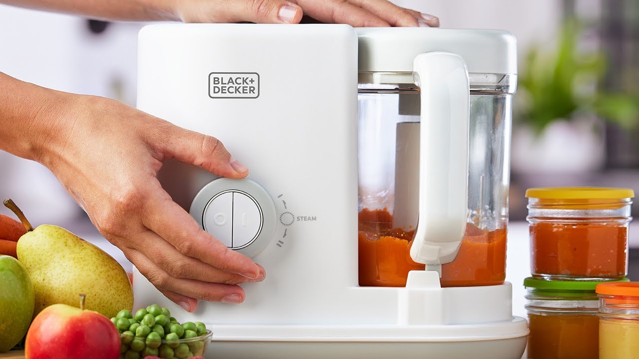 Black+Decker Healthy Homemade Baby Food Maker - YouTube