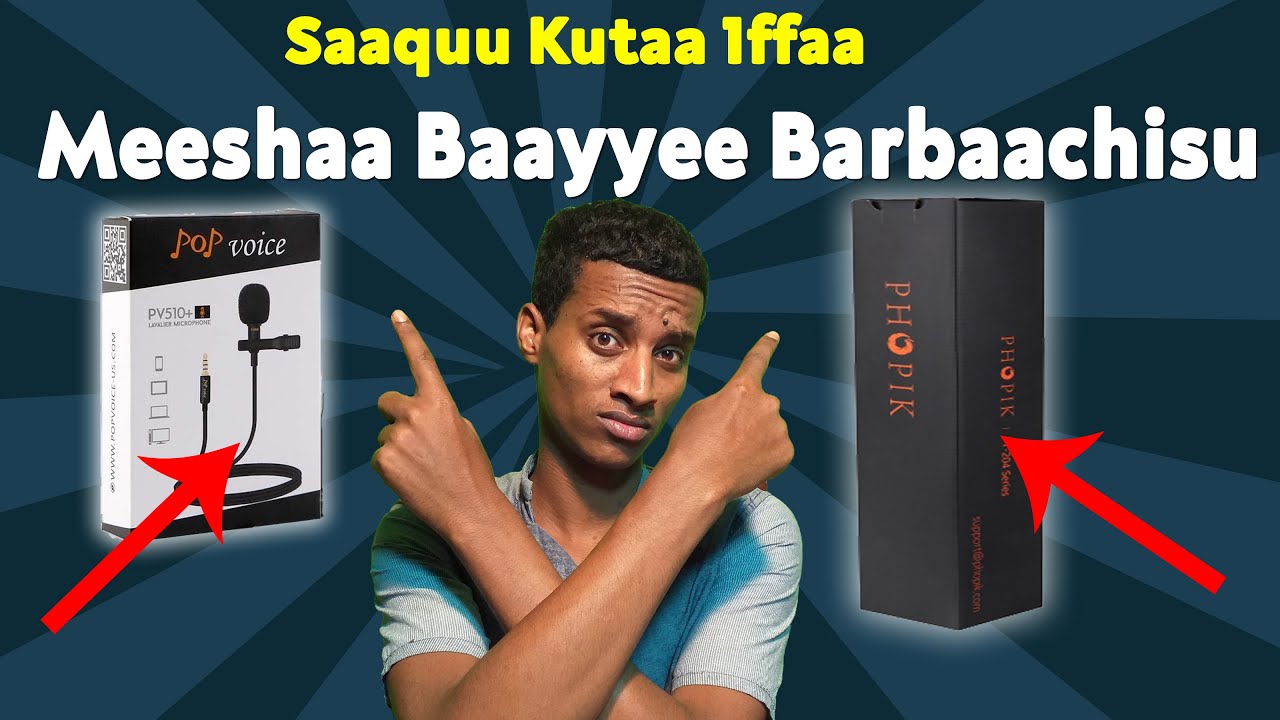 Tripod and Microphone unboxing | phopik pt-204 series | Pop Voice PV510 ...