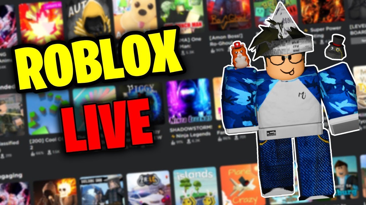 🔴ROBLOX LIVE - Playing with Viewers! | Roblox Live - YouTube