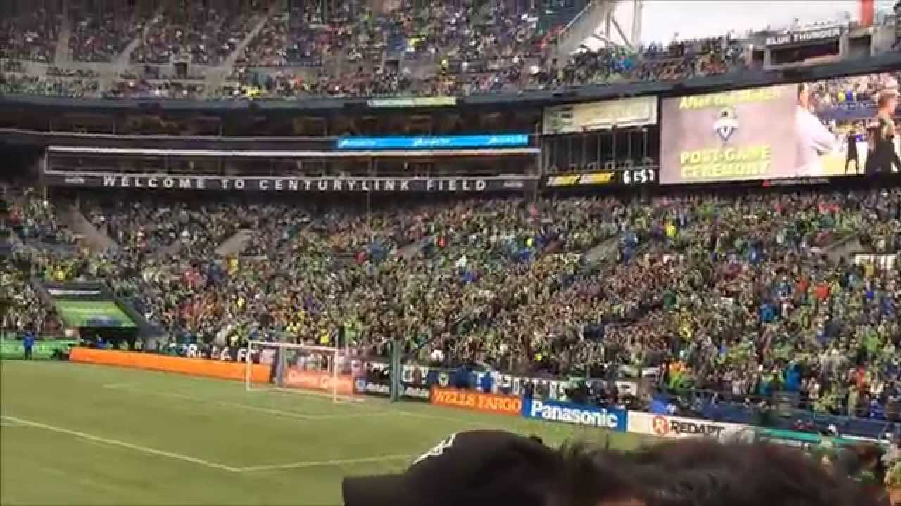 Seattle Sounders Supporters Shield 2014 - YouTube