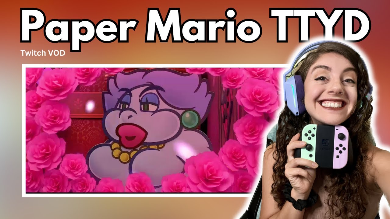 Who IS she?! - Paper Mario The Thousand-Year Door (VOD) - YouTube