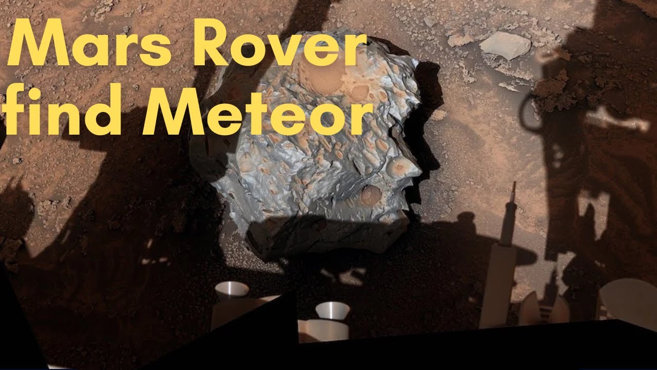 Curiosity rover finds metallic meteorite on Mars - YouTube