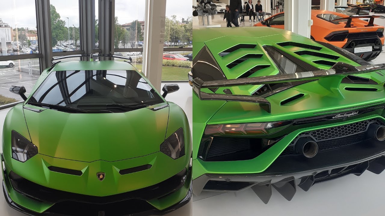 Lamborghini Aventador SVJ exterior tour! - YouTube