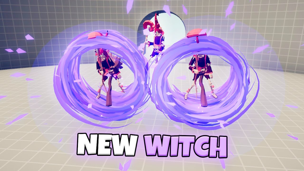 NEW WITCH 1 VS 1 EVERY UNIT | TABS UNIT CREATOR UPDATE GAMEPLAY - YouTube
