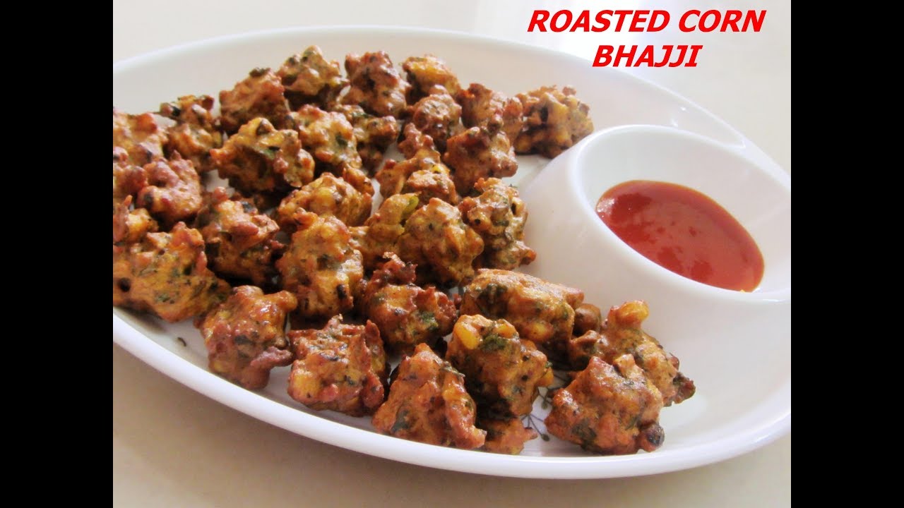 Corn Pakoda | Corn Bhaji | Makai Bhaji | By NehasKitchen - YouTube