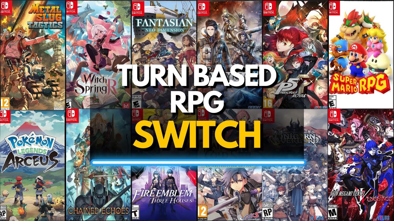 TOP 35 BEST Turn-Based RPGs on Nintendo Switch (2025) | BEST SWITCH ...