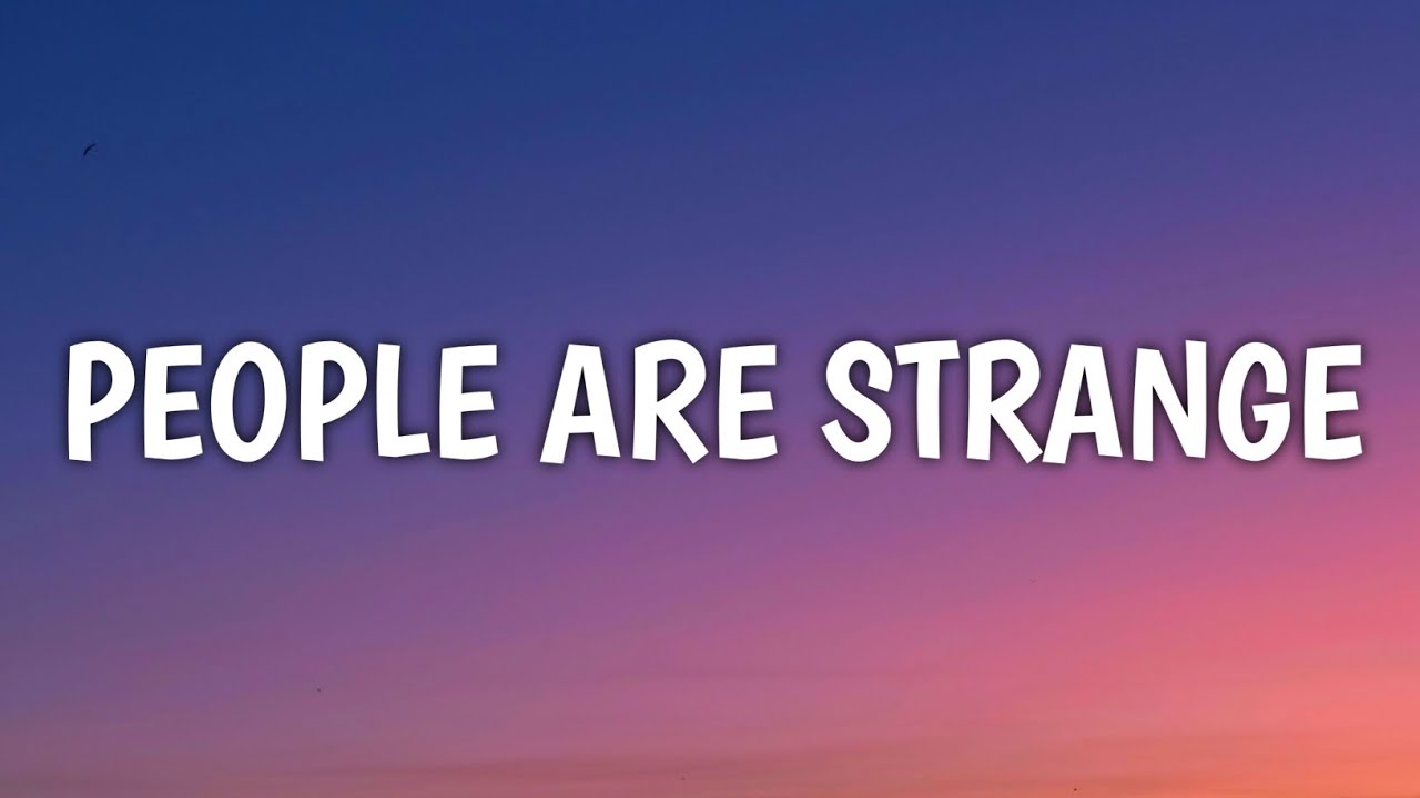 The Doors - People Are Strange (Lyrics) (From We Have a Ghost) Chords ...