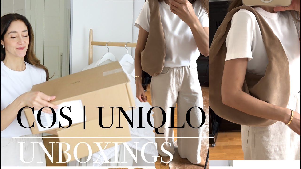 Recent COS & UNIQLO Favourites | AEYDE & FLATTERED Unboxing - YouTube