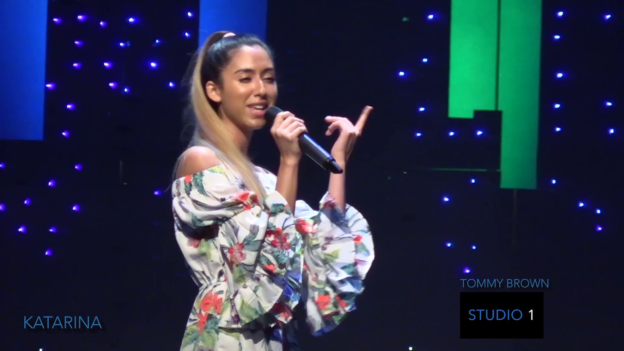 KATERINA performs at SHOW OFF, Singer's Showcase, FT Grammy Nominated ...