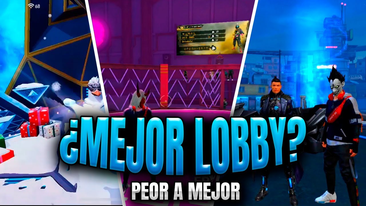¿Cuál es el Mejor Lobby (Isla de inicio) de Free Fire?|De Peor a Mejor ...