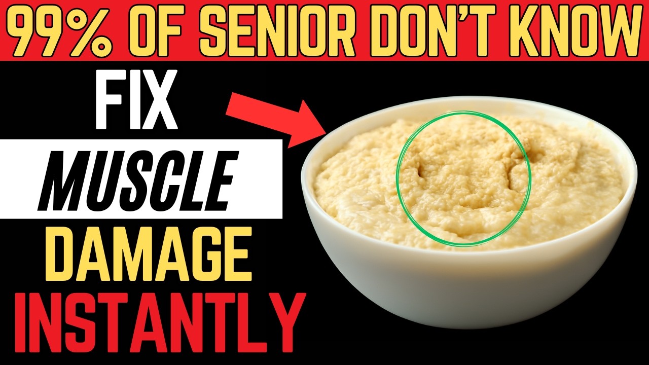 Over 60? This Simple Food Can REVERSE Muscle Loss! | Senior Health ...