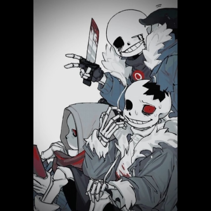 Random Sans Au Edit #murdertimetrio #starsanses #errorsans #genosans # ...