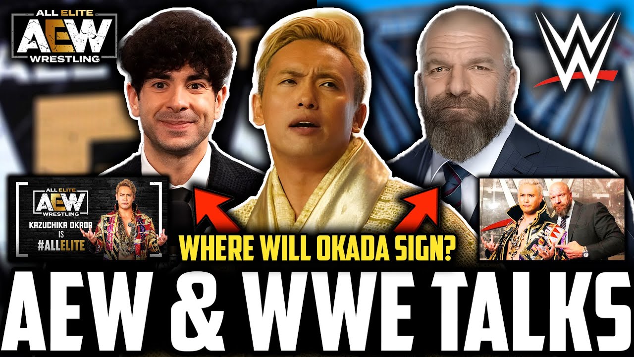 Kazuchika Okada WWE & AEW TALKS! | AEW Winning Okada RACE? | CM Punk ...