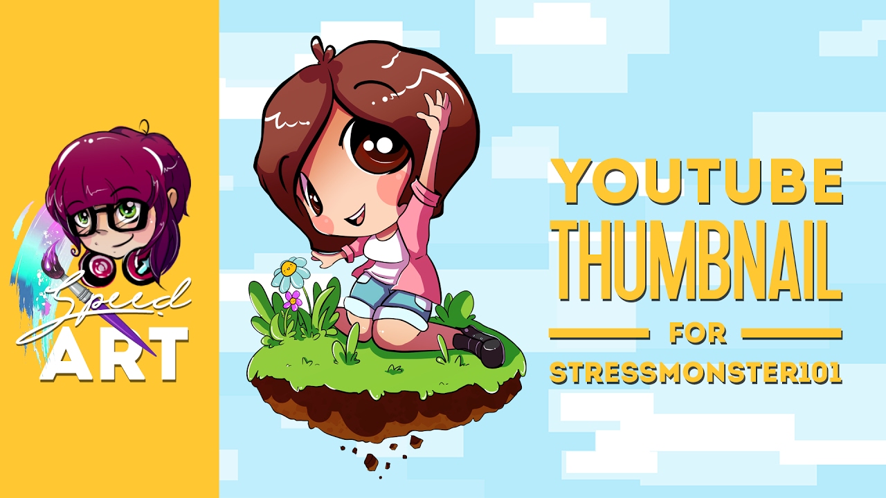 StressMonster's Regrowth Art Commission! | Minecraft Speed Art #5 - YouTube