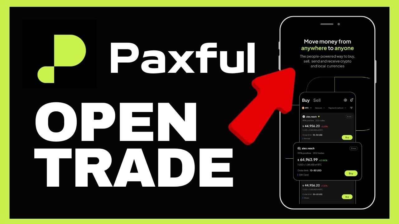 How to Open Trade on Paxful 2024? - YouTube