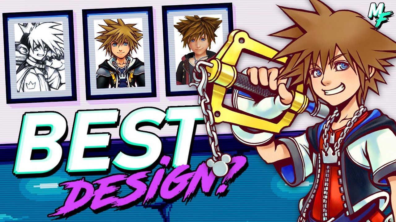 Kingdom Hearts BEST Sora Design! - YouTube