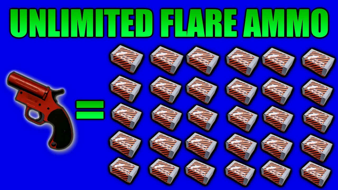 Unlimited Flare Gun | Unlimited Flare Ammo - YouTube