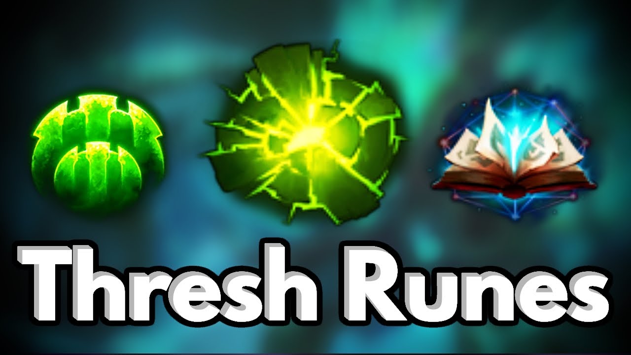 The BEST Thresh Runes Season 10 - League of Legends S10 - YouTube