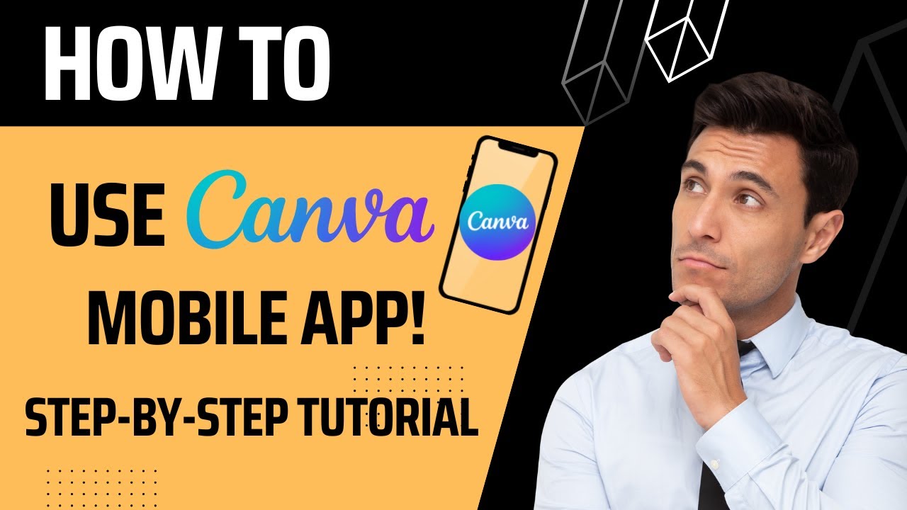 How to Use Canva App to create Profile Picture and Banner - EASY Step ...