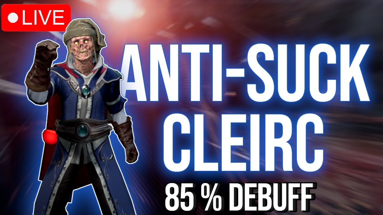 The Anti 3rd Party Cleric build for Ghost King - 85% Debuff | Dark and ...