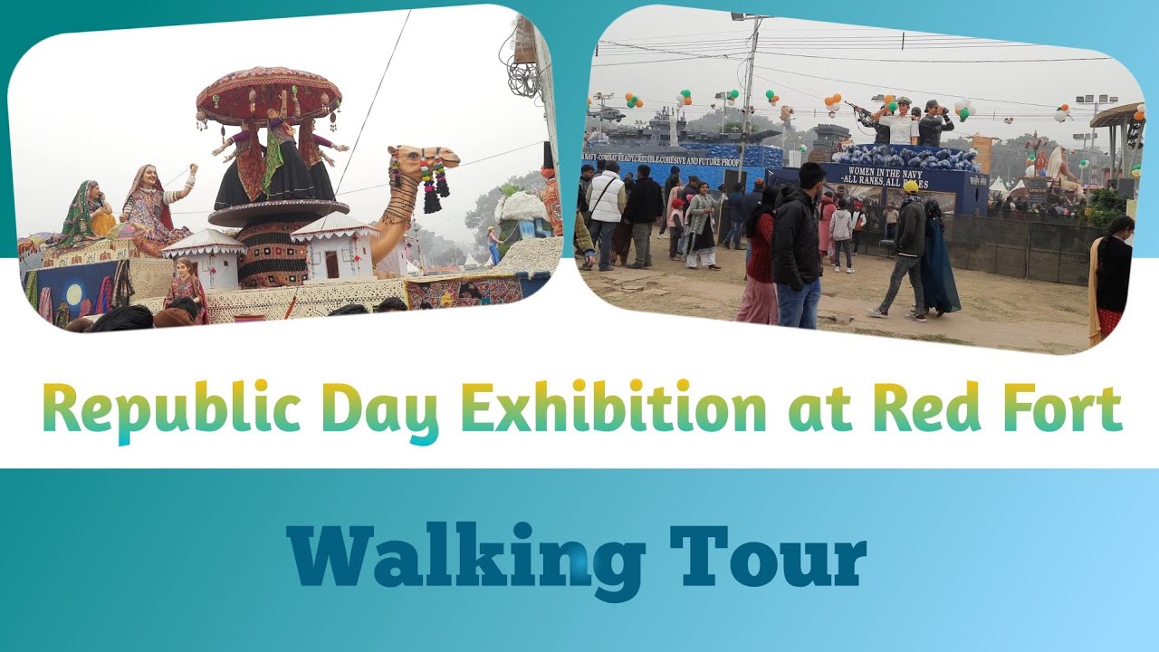 🇮🇳 Spectacular Republic Day Exhibition at Red Fort | A Glimpse into ...