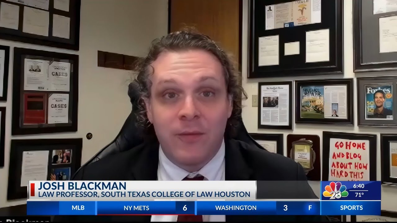 Interviewed on KVEO 23 (NBC Affiliate) about Moody v. Netchoice - YouTube