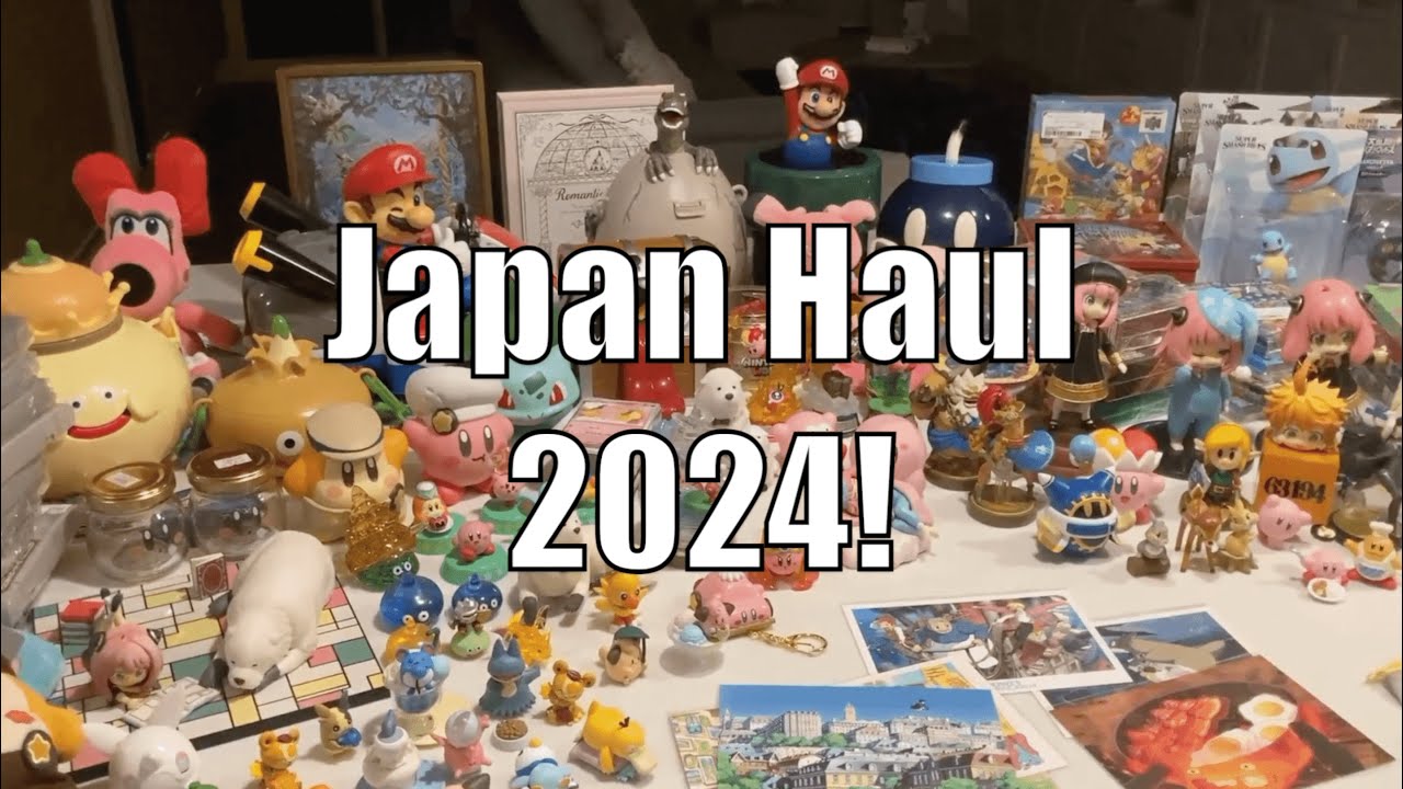 Everything We Bought from Japan 2024! - YouTube