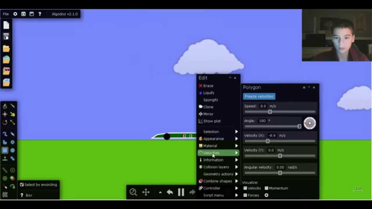 Algodoo Quick Tutorial: High Speed Cars - YouTube
