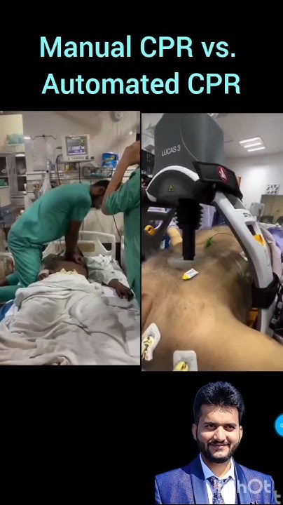 Automated CPR machine vs manual CPR #Cardio pulmonary Resuscitation # ...