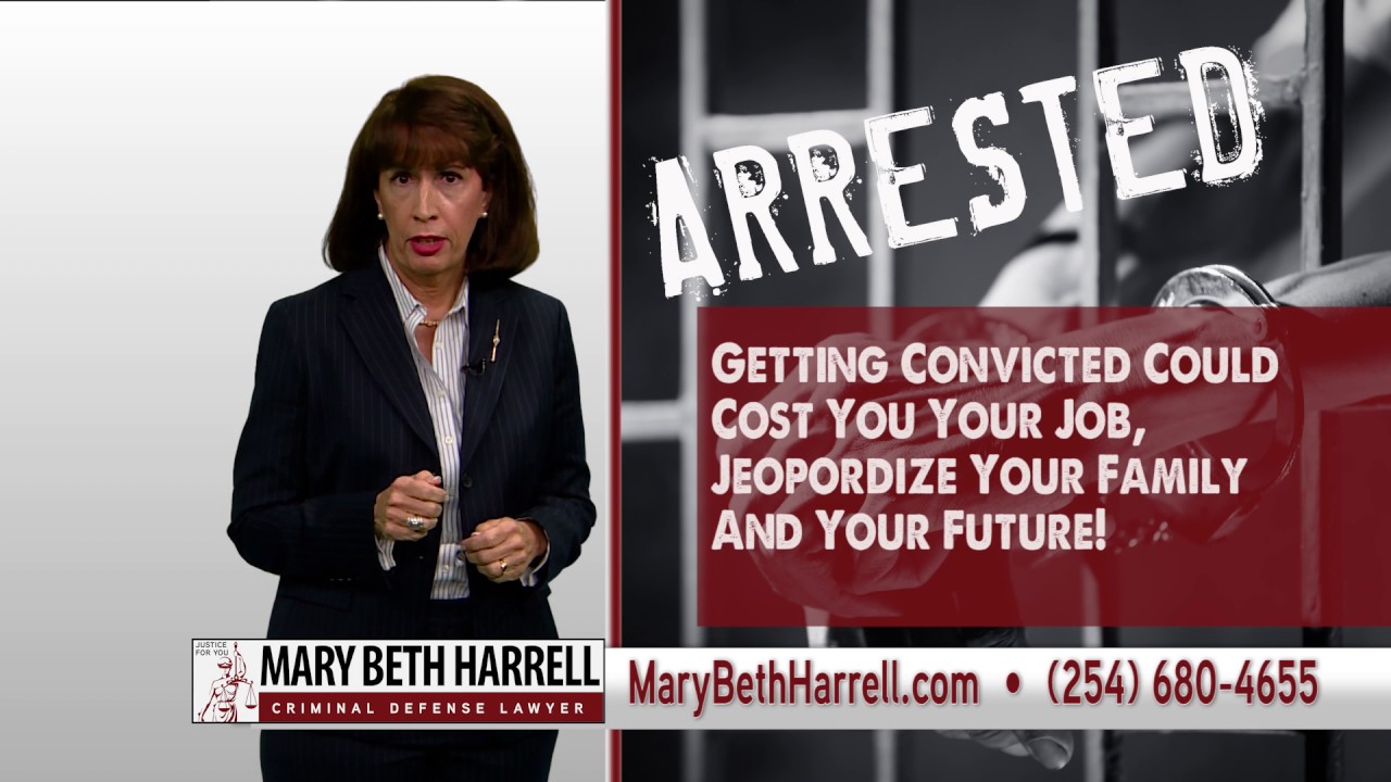 Arrested? We Can Help | Harrell Law Firm | (254) 680-4655 - YouTube
